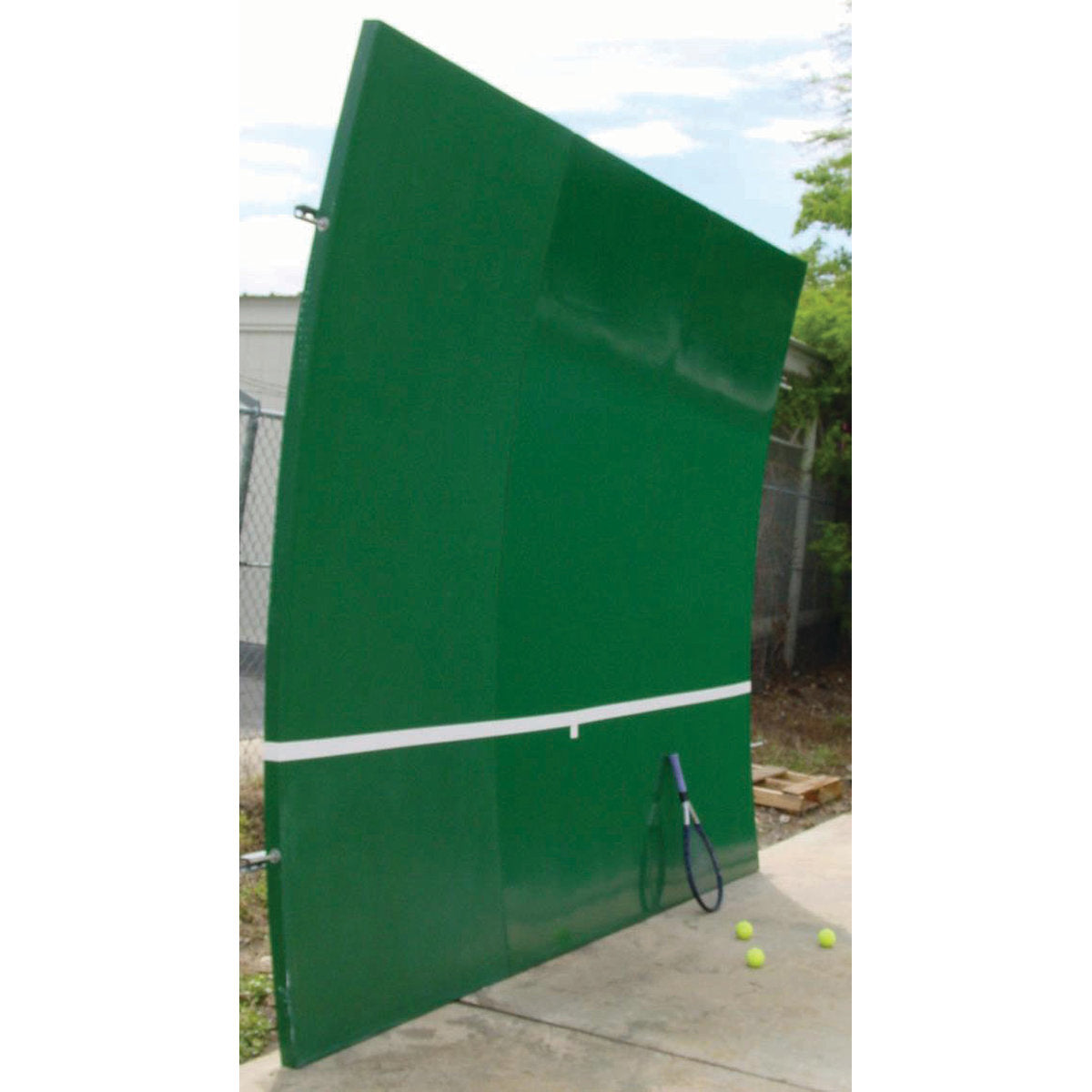 Bakko 10'x12' Single Curve Series Tennis Backboard