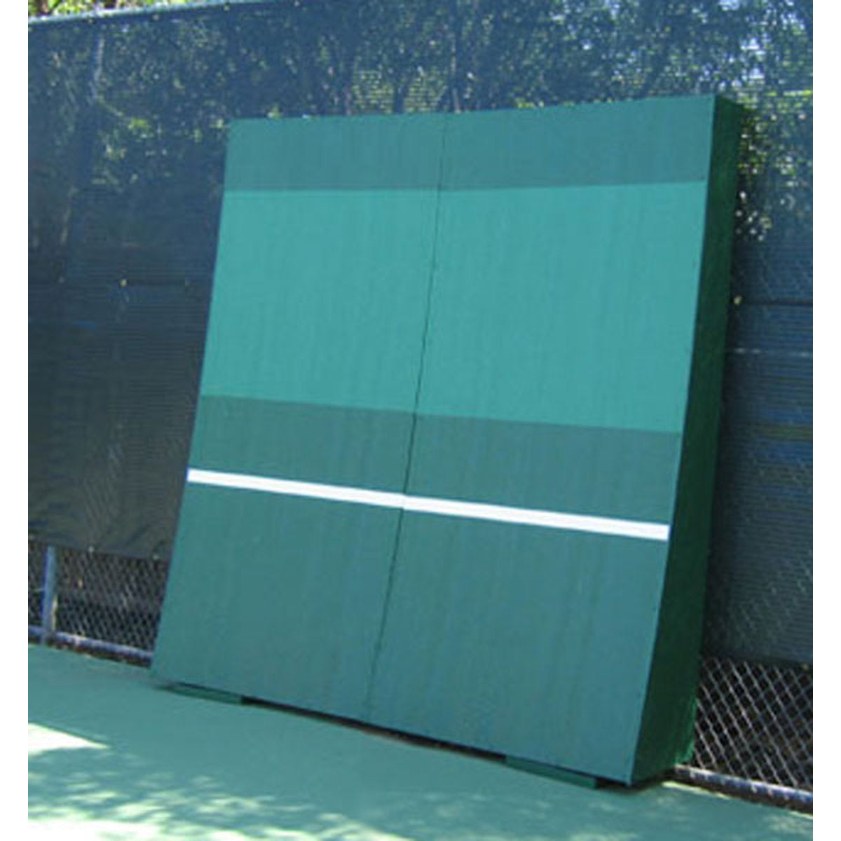 REAListic 8'H x 8'W Straight-Tilt Tennis Backboard